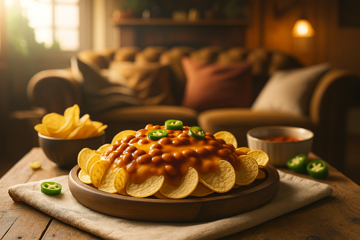 From Cupboard to Couch: British Nachos in less than 10 Minute – Spudos