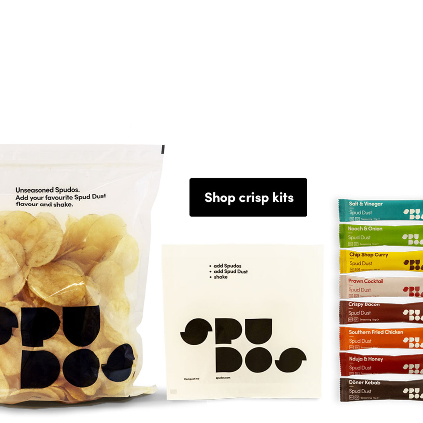 Spudos - Unpackaged crisps you season yourself