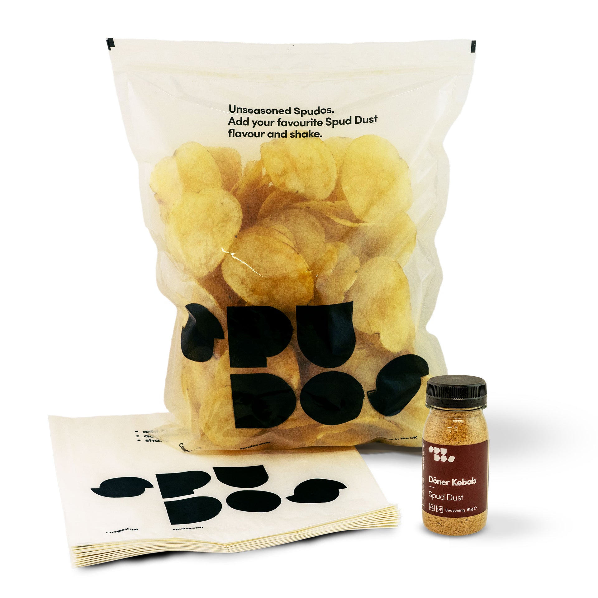 Spudos Crisps and Spud Dust Bundles