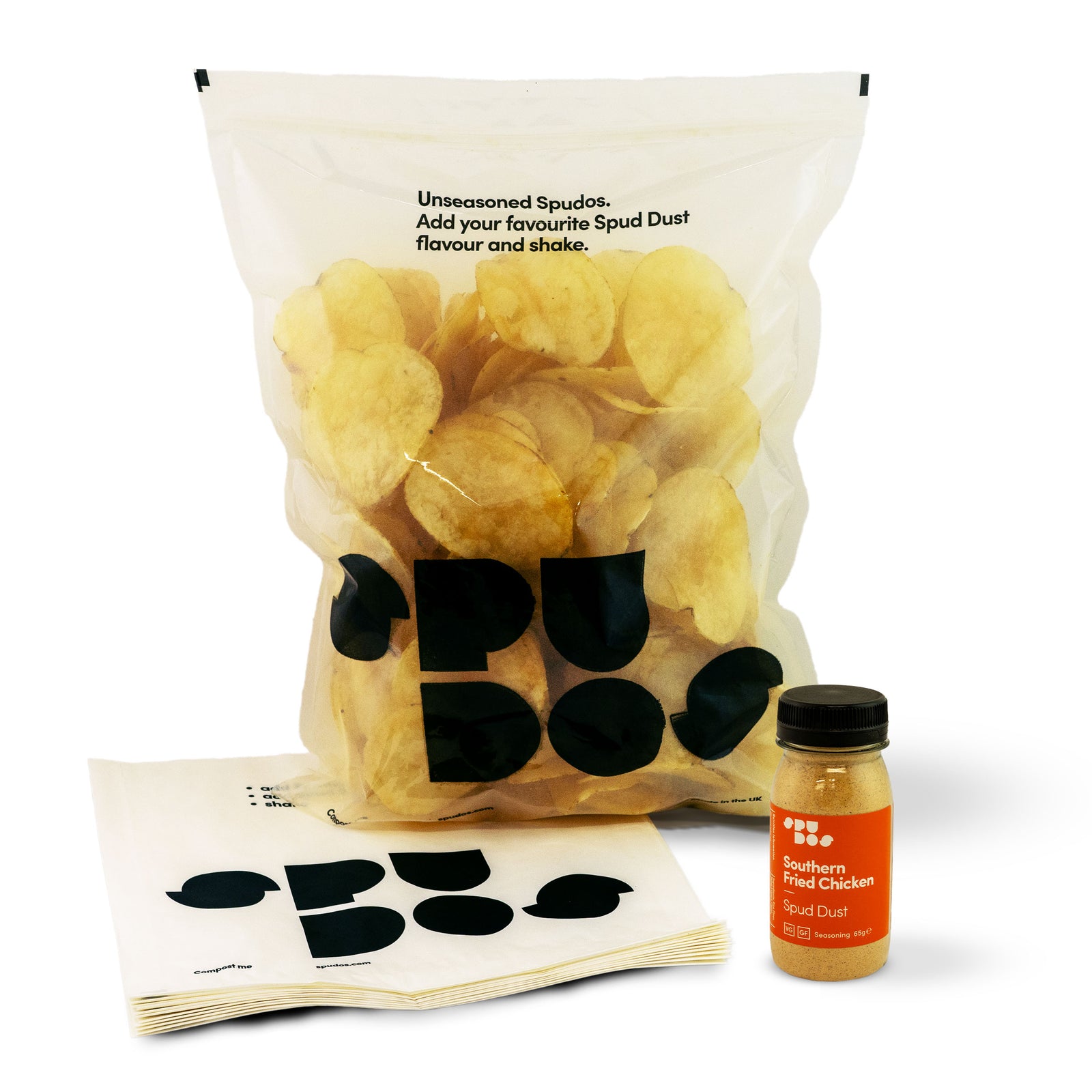 Spudos Crisps and Spud Dust Bundles