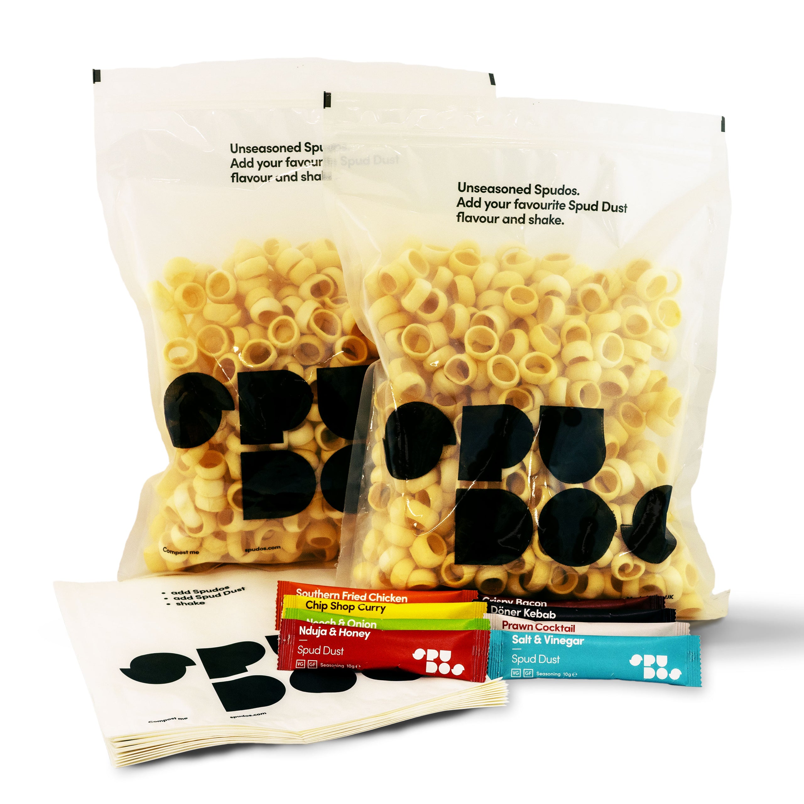 Spudos - Unpackaged crisps you season yourself